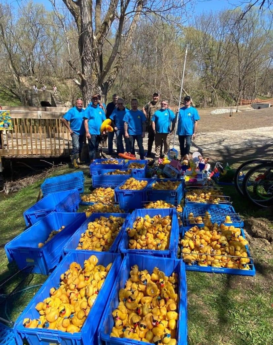 Annual Duck Race – Stayner & District Kinsmen